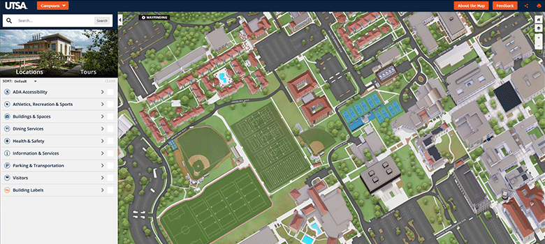 UTSA launches new campus map to improve navigation, engagement - UT San ...