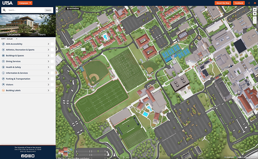 UTSA launches new campus map to improve navigation, engagement - UT San Antonio Today