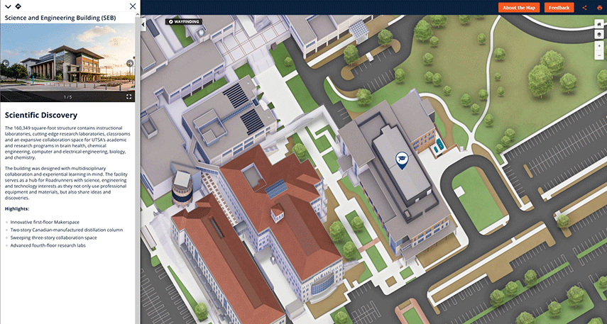 UTSA launches new campus map to improve navigation, engagement - UT San Antonio Today