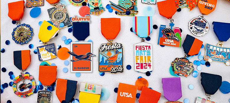 Fiesta fans get a first look at UTSA’s 2024 medals - UT San Antonio Today