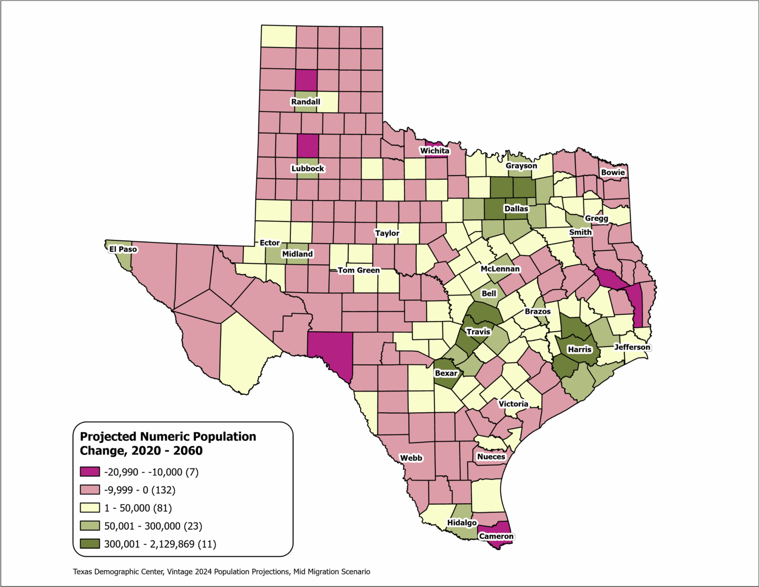 Driven by migration trends and suburban sprawl, Texas population ...