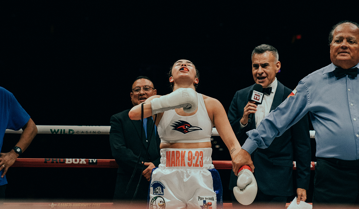 Fighting forward: Alumna steps into the ring to champion women in ...