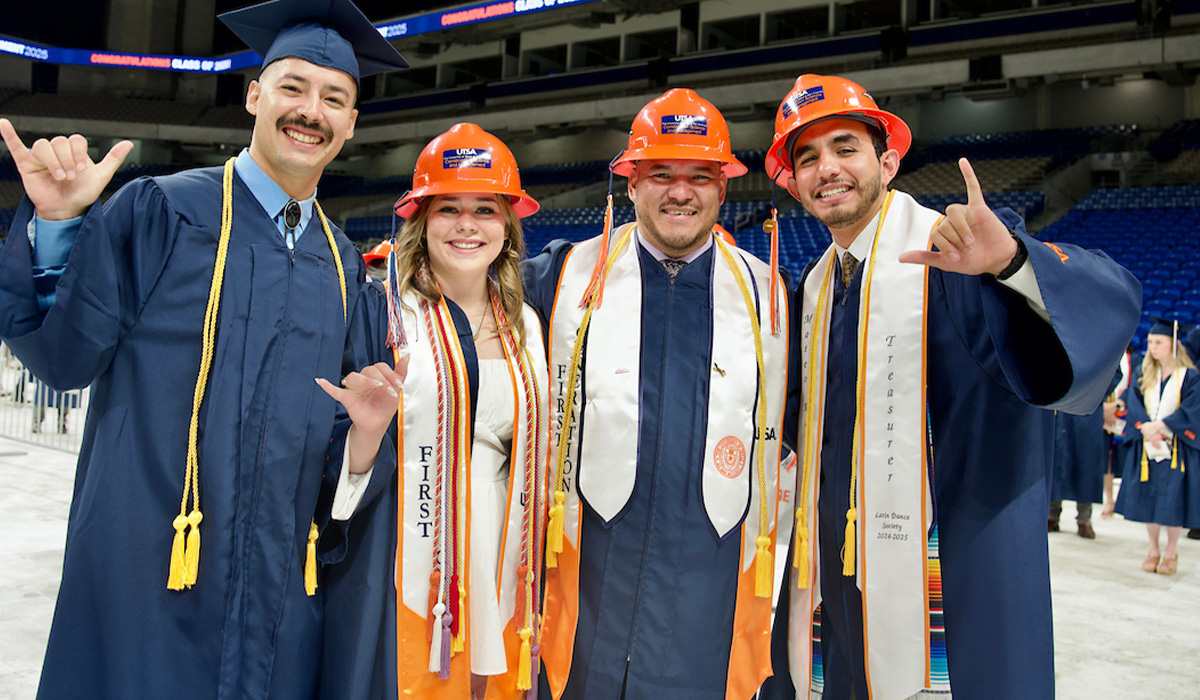 A look at how graduating students celebrate commencement the UT San ...
