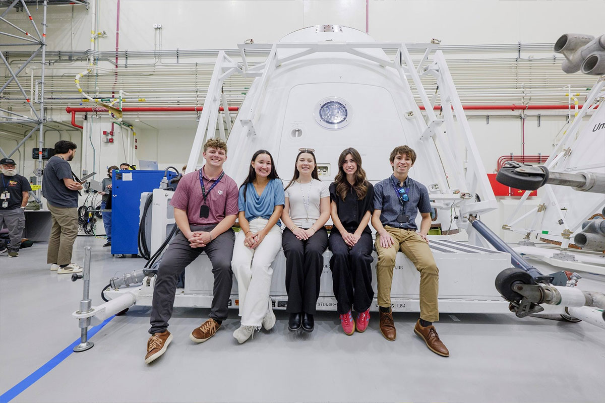 Persistence pays off with NASA internship for Klesse College ...